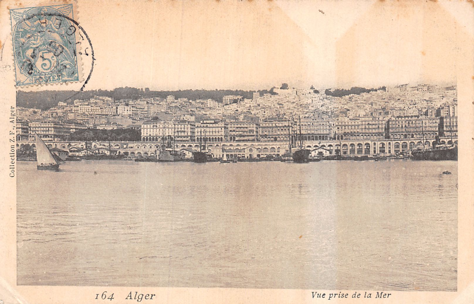 ALGERIE ALGER VUE Prise De La Mer EUR 6,50 - PicClick FR